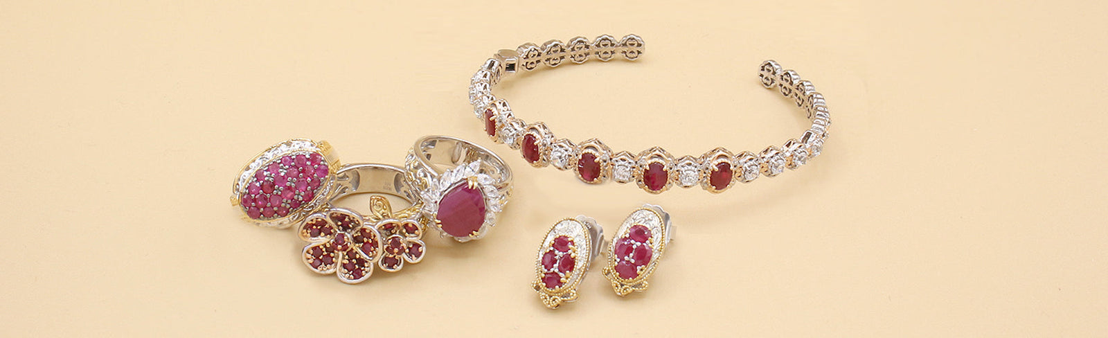 Gems En Vogue Ruby Jewelry Collection: Gemstones Online