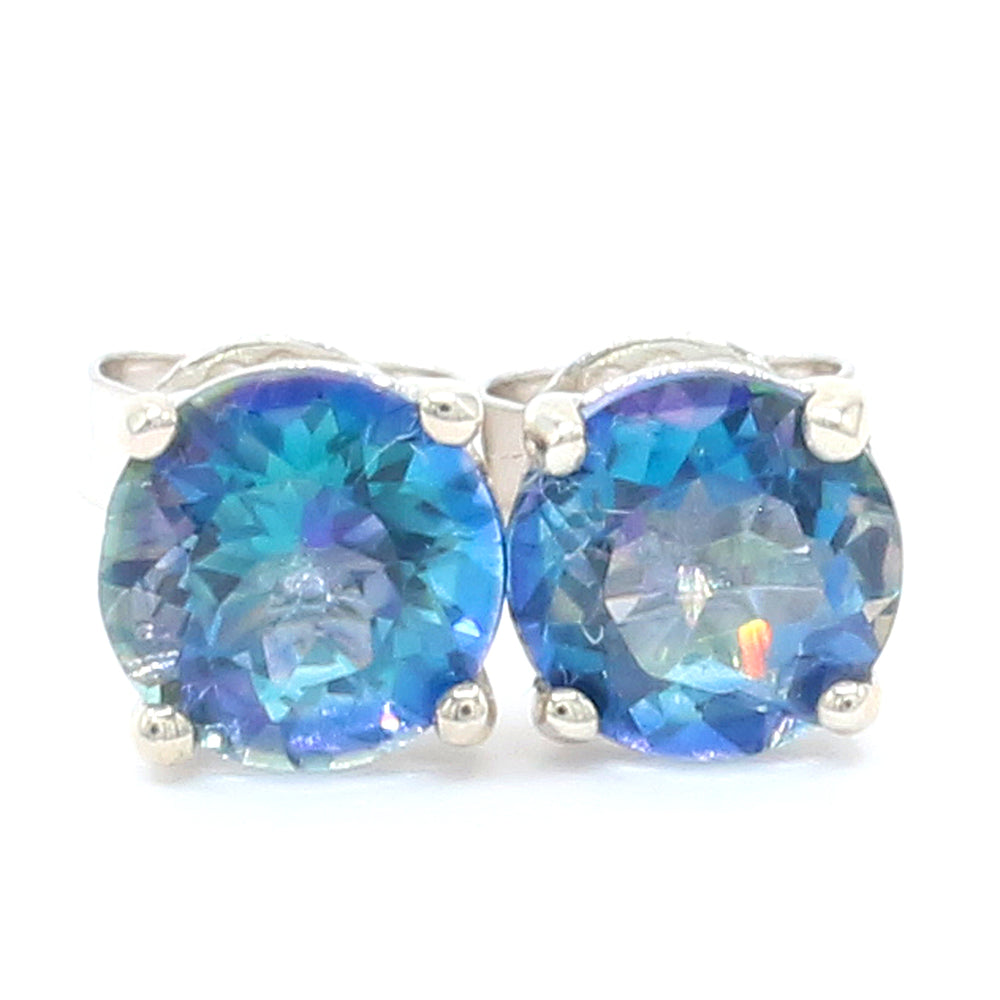 Gems en Vogue Choice of Gemstones Stud Earrings