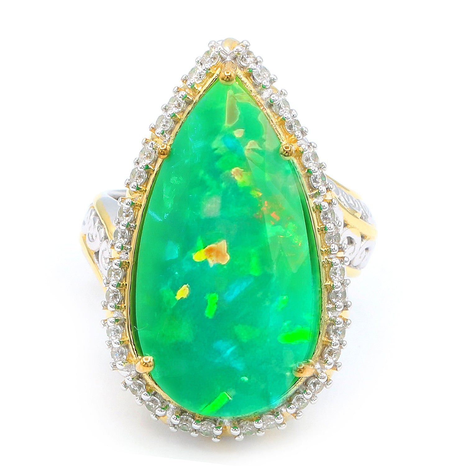 Limited Edition Gems en Vogue Luxe, One-of-a-Kind 11.32ctw Emerald Gre